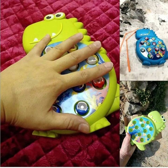 Toys | Nwt Dinosaur Fishing Toy Blue Or Green | Poshmark